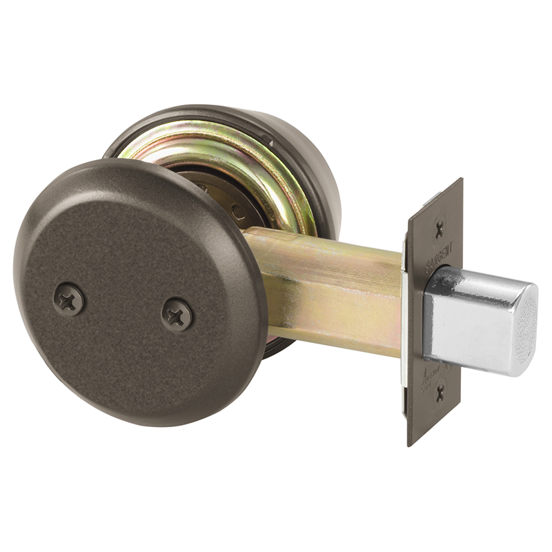 Sargent 489 Exit Deadbolt Thumb Turn With Blank Outside Plate, 2 3/4"