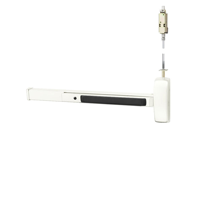 Sargent NB-WD8610G Concealed Vertical Rod Exit Device, 43-48" Dr Width