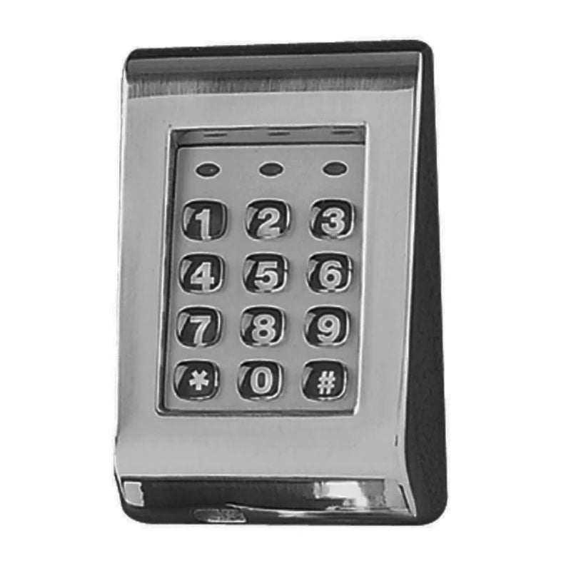 Sargent 52-2340-US26D Outside Escutcheon & Keypad Part, Satin Chrome