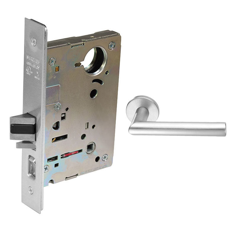Sargent LC-8204-LNMI Mortise Lock, Storeroom or Closet Function, Field