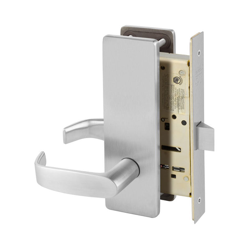 Sargent 8215-LSL-US26D Passage or Closet Mortise Lock, L-Lever, LS-Esc